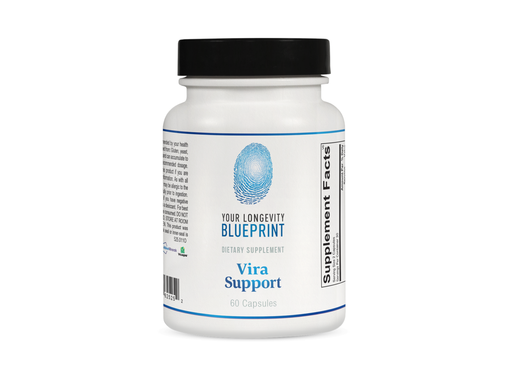 Vira Support - 60 capsules - Your Longevity Blueprint | Dr. Stephanie Gray
