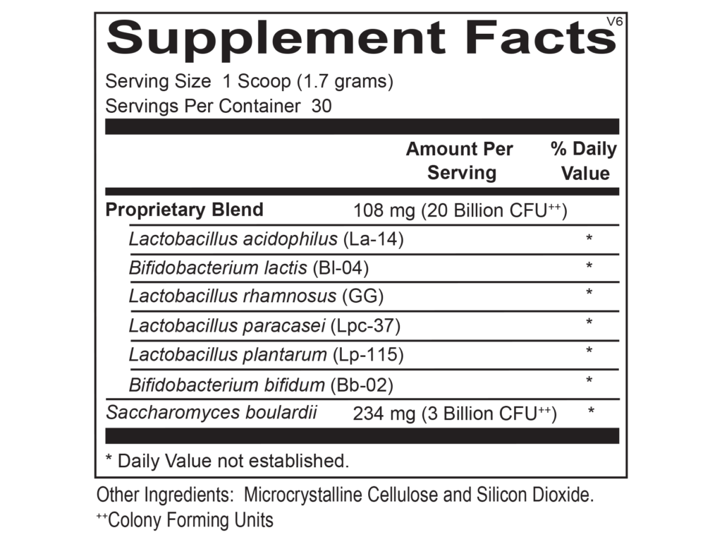 Probiotic Complex Powder - Your Longevity Blueprint | Dr. Stephanie Gray