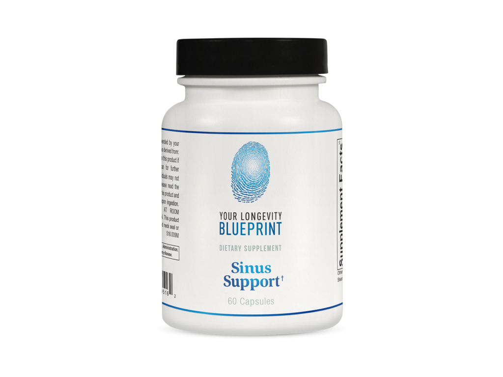 Sinus Support - 60 capsules - Your Longevity Blueprint | Dr. Stephanie Gray